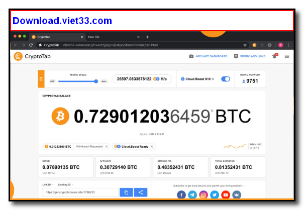Download CryptoTab Browser