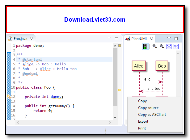 Download PlantUML - công cụ hỗ trợ biên dịch và tạo sơ đồ UML tự động ...