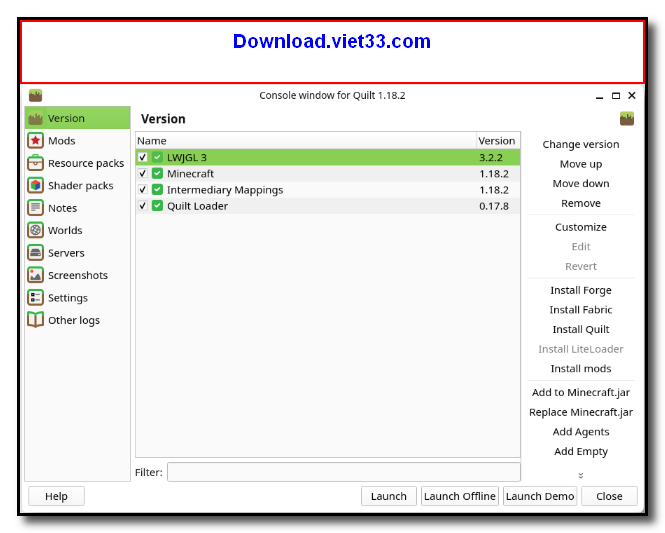 Download Prism Launcher - Trình quản lý Minecraft đa năng, tiện lợi và tối ưu