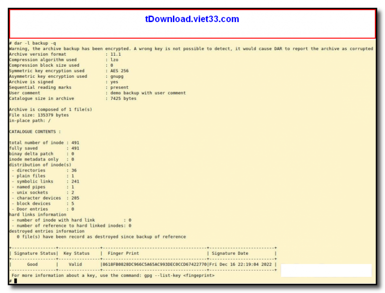Download DAR – Disk ARchive - Giải pháp sao lưu dữ liệu chuyên nghiệp ...
