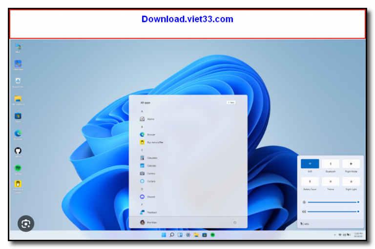 Download Win11 in React– Trải Nghiệm Windows 11 Ngay Trên Trình Duyệt