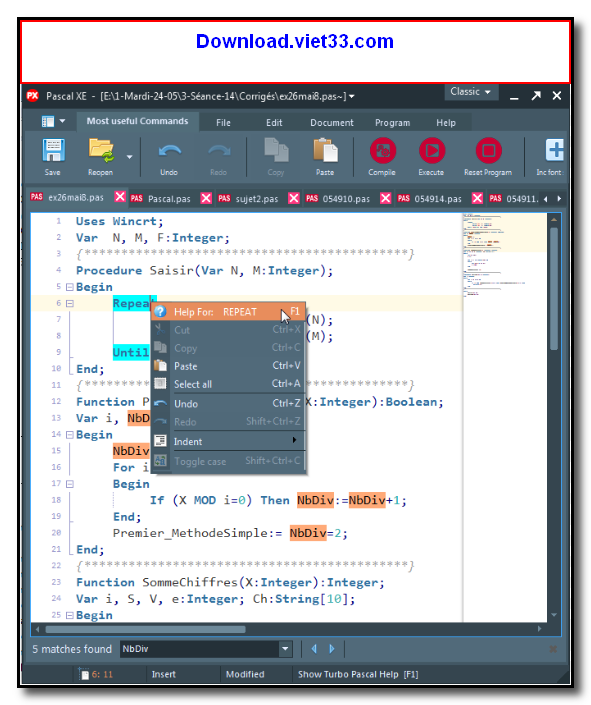 Download Pascal XE– Phần Mềm Lập Trình Pascal Hiện Đại, Dễ Dùng Và Hiệu ...