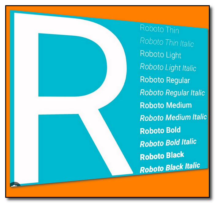 Download Google Fonts Roboto– Font chữ chuẩn mực cho thiết kế hiện đại
